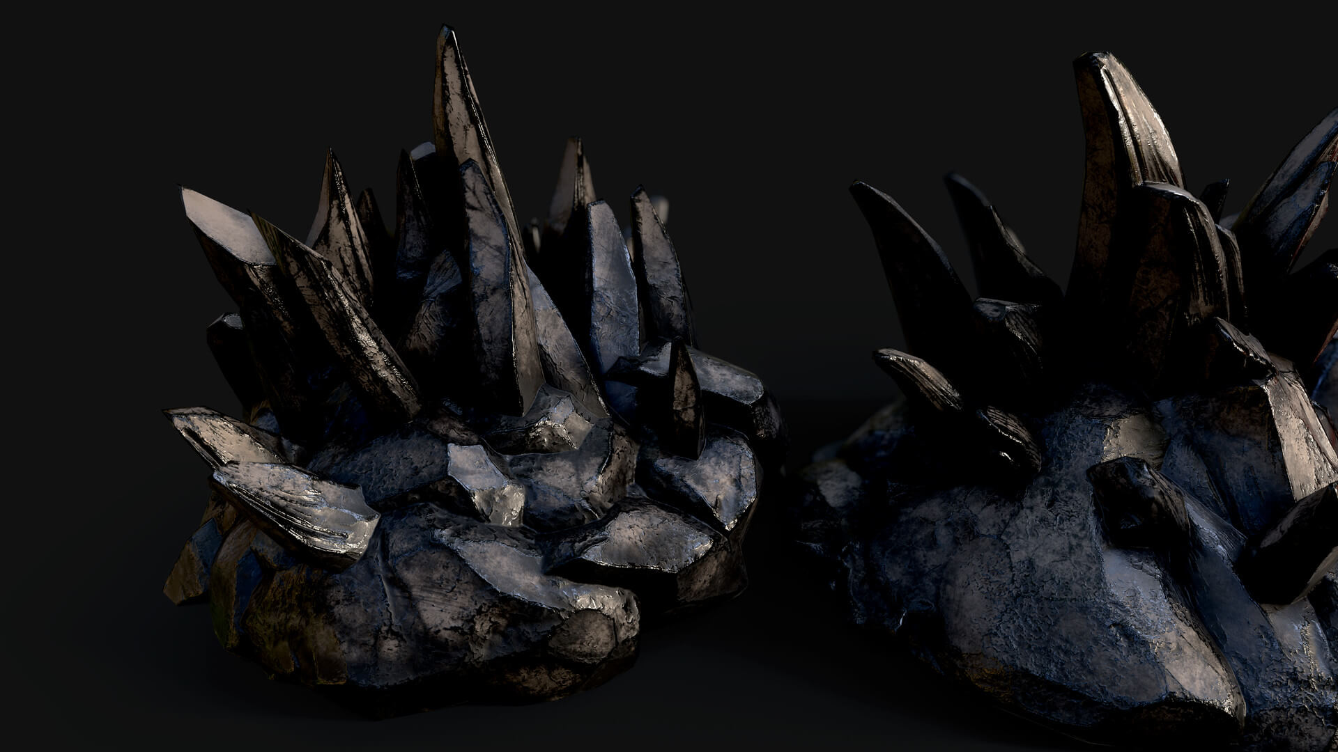 Crystal Metal - Free 3D Model by Game-Ready Studios