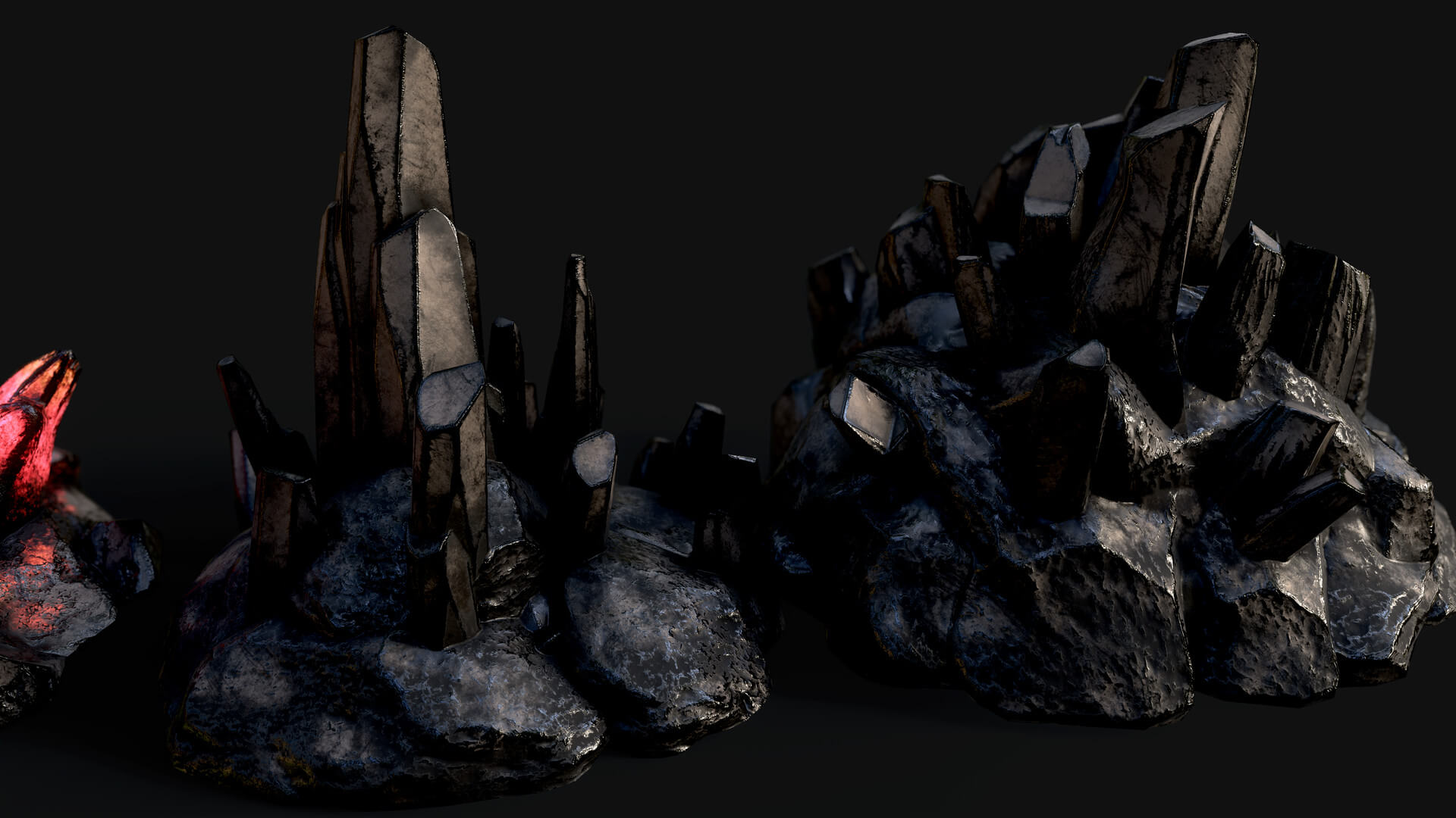 Crystal Metal - Free 3D Model by Game-Ready Studios