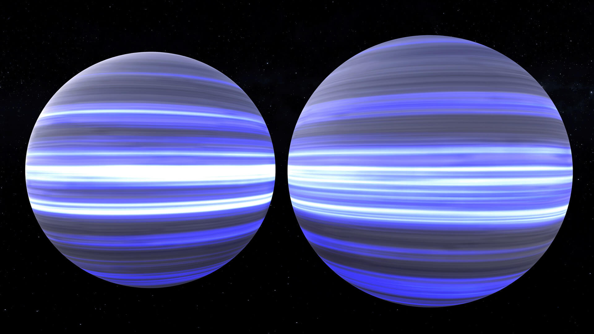 Gas Planets Colorful