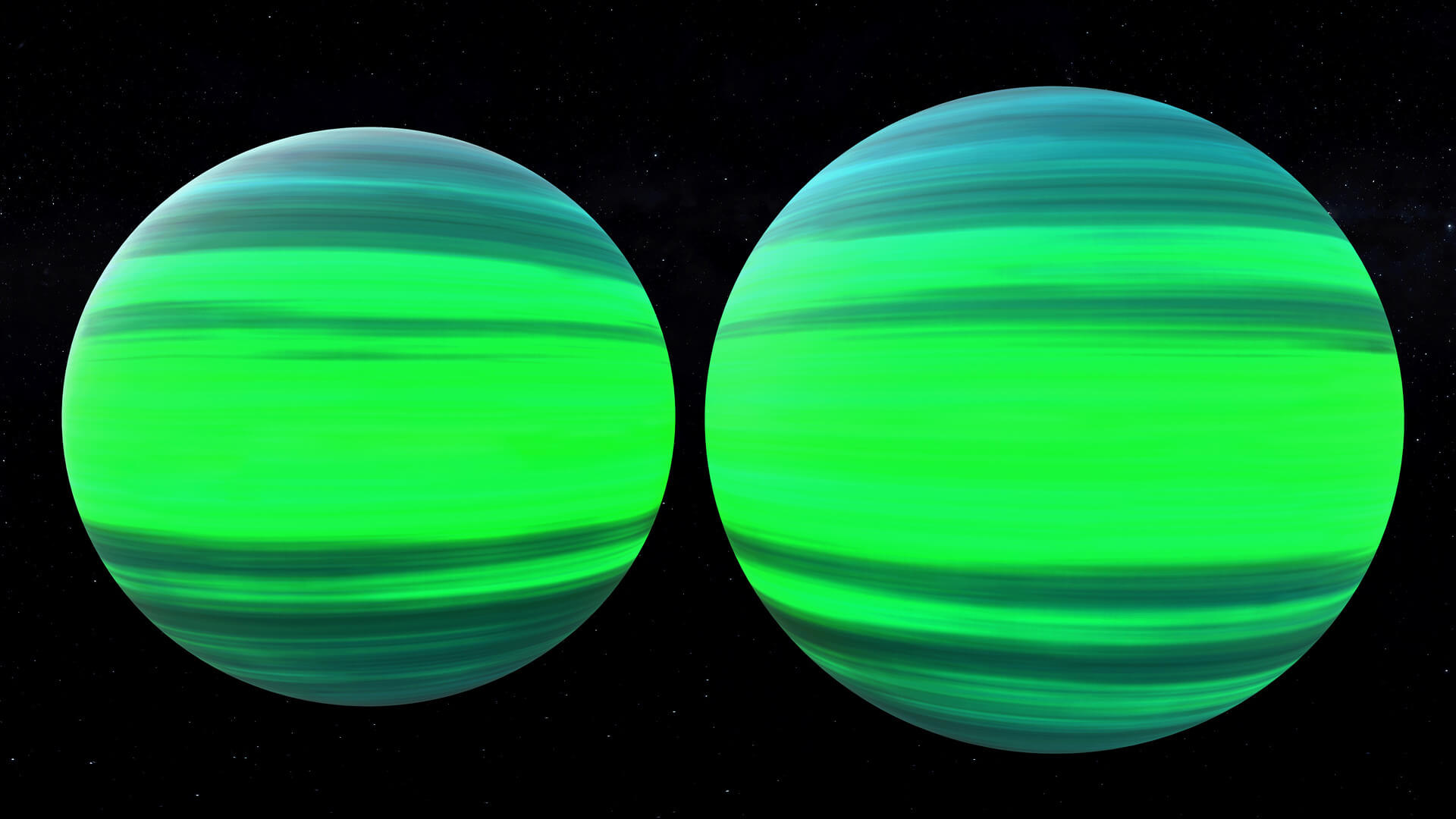 Gas Planets Collection - 3D Model by Game-Ready Studios