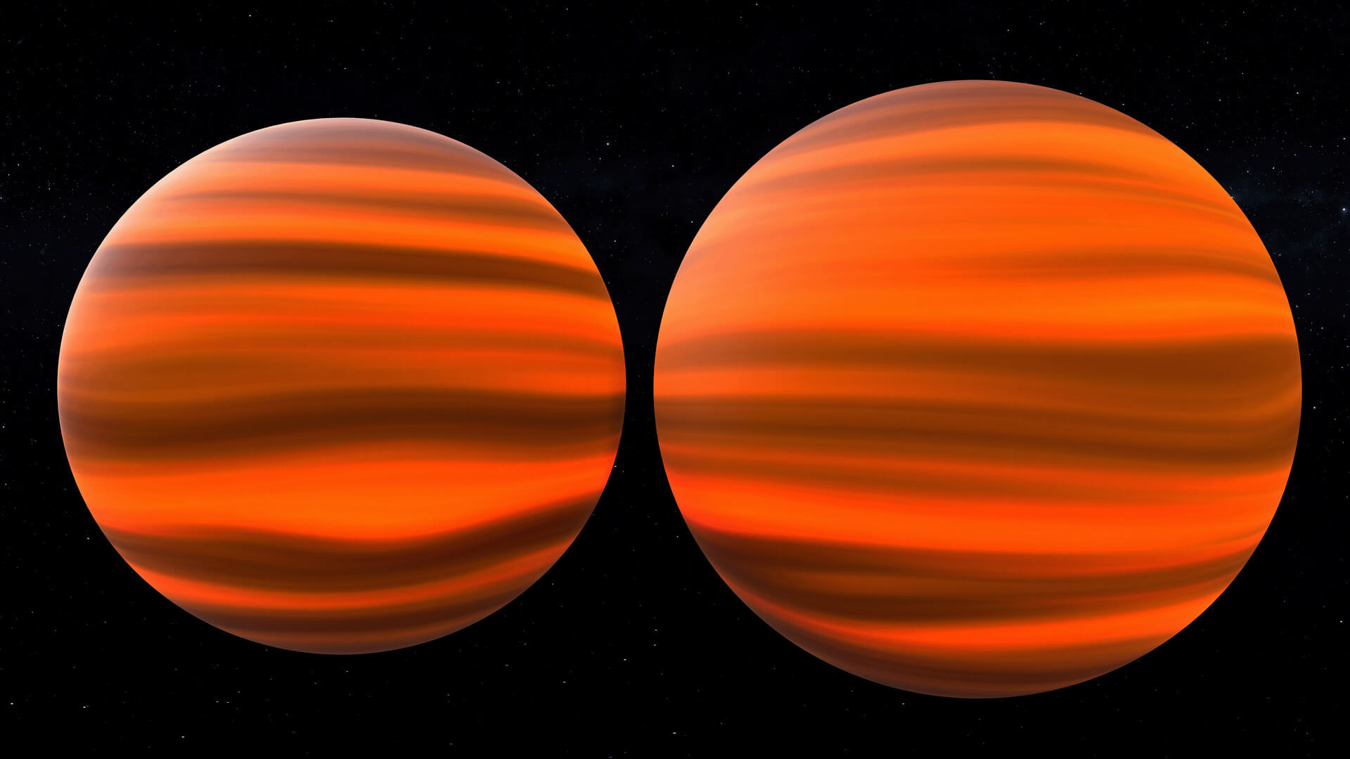 Gas Planets Colorful