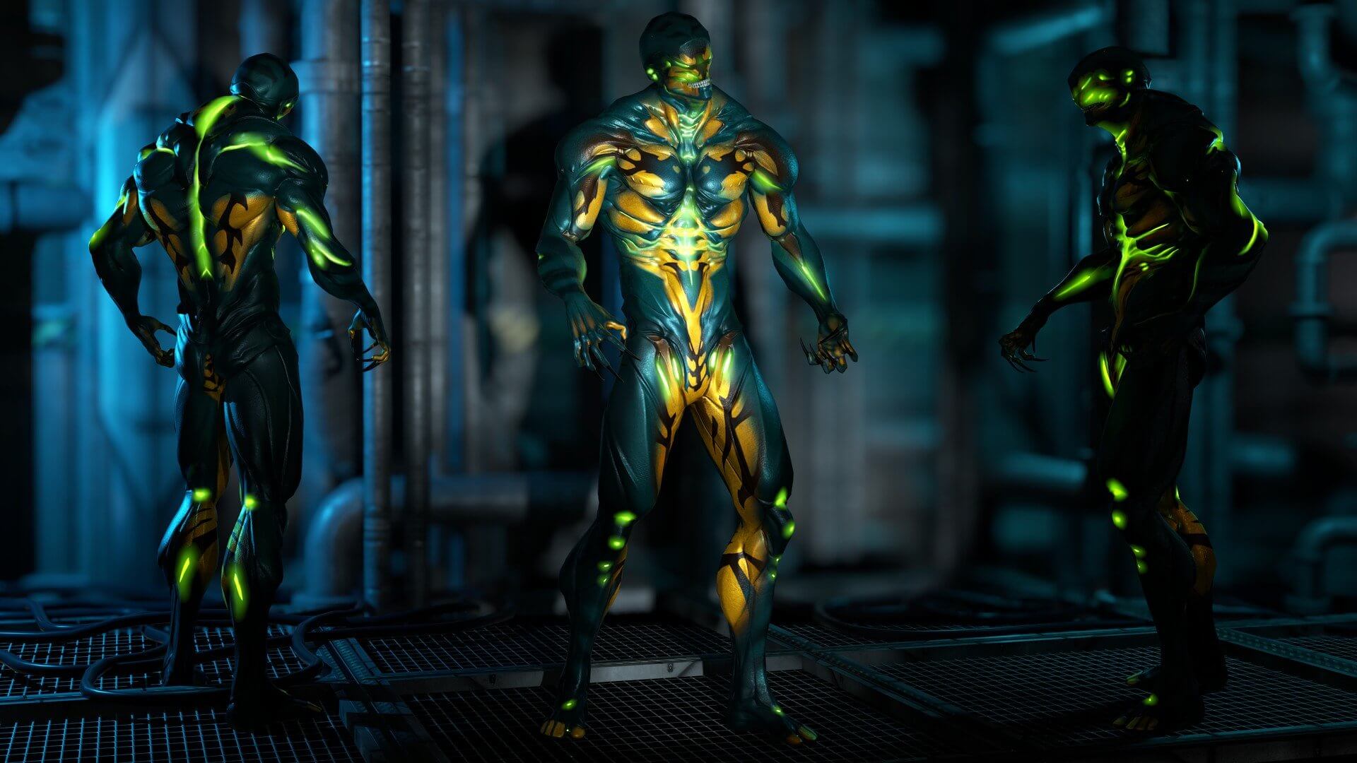 Heavy Bio Mutant - 3D Model by Game-Ready Studios