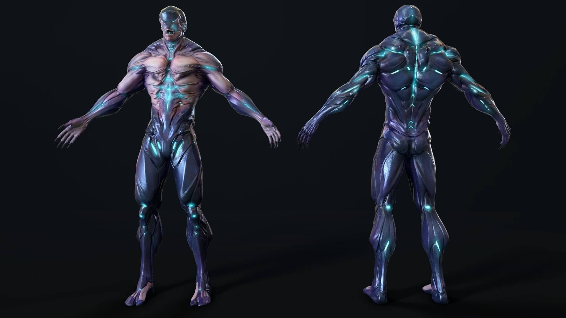 Heavy Bio Mutant - 3D Model by Game-Ready Studios