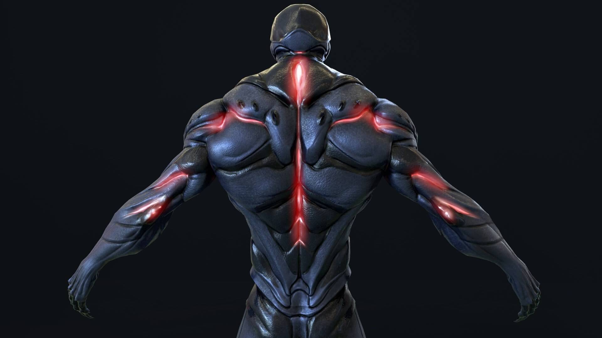 Heavy Bio Mutant - 3D Model by Game-Ready Studios