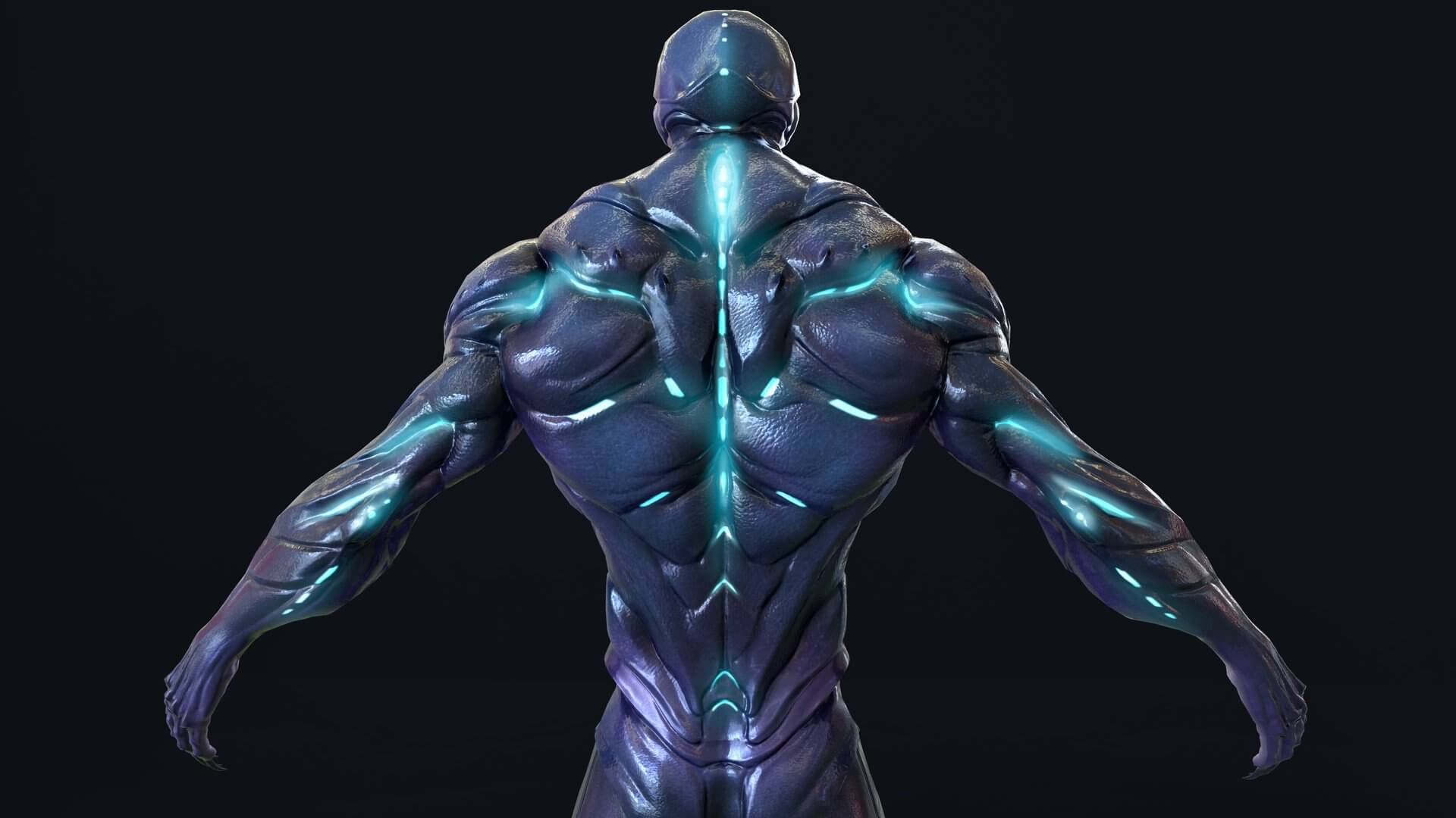 Heavy Bio Mutant - 3D Model by Game-Ready Studios
