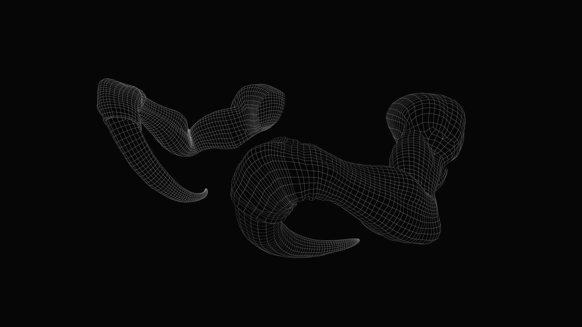 Horned Monster Arms - 3D Model by Game-Ready Studios