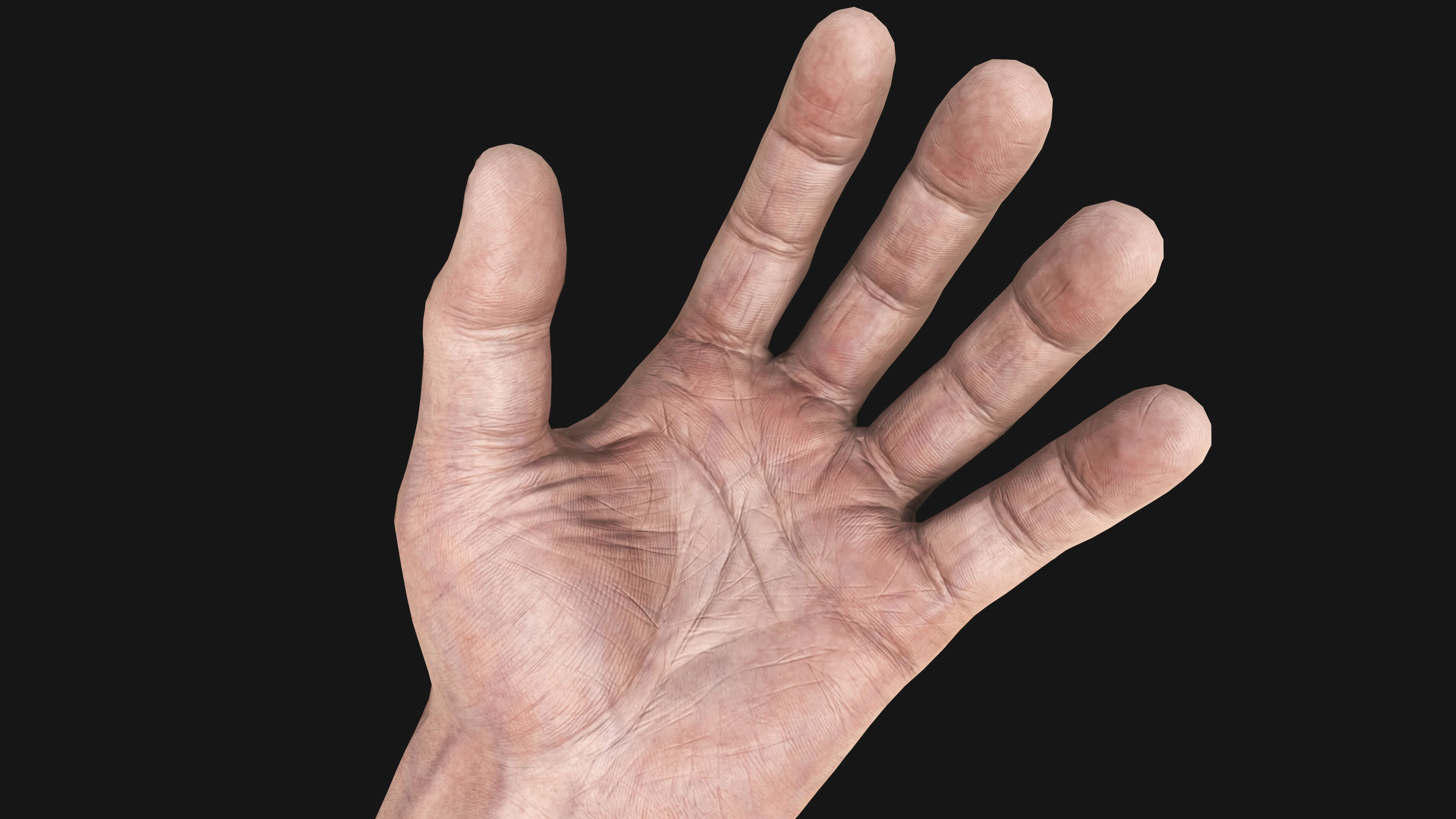 HQ Male Arms - 3D Model by Game-Ready Studios