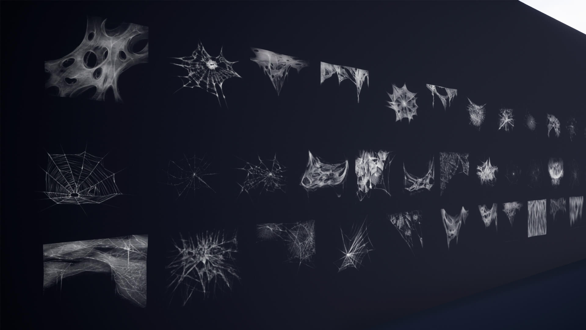 HQ Spiderweb Collection - 3D Model by Game-Ready Studios