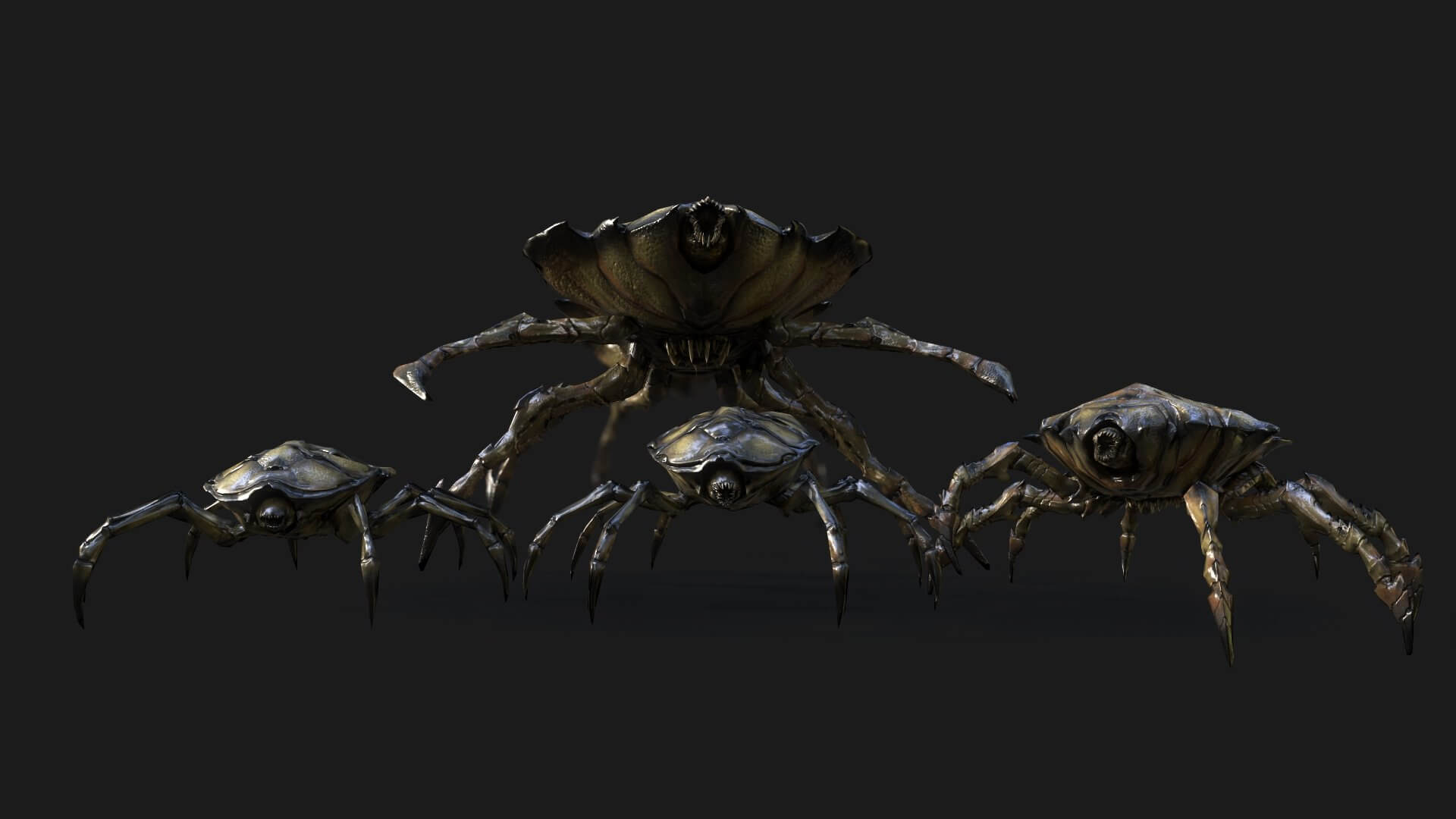 Insect Crawlers Collection - 3D Model by Game-Ready Studios