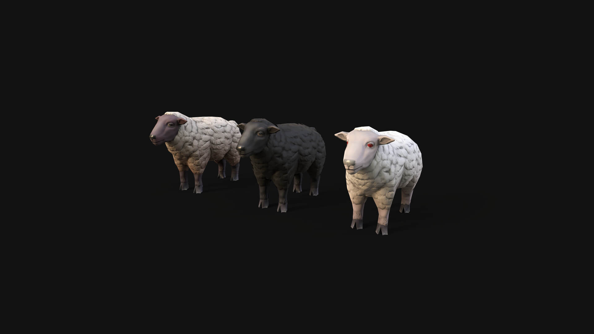 Mobile Sheep - 3D Model by Game-Ready Studios