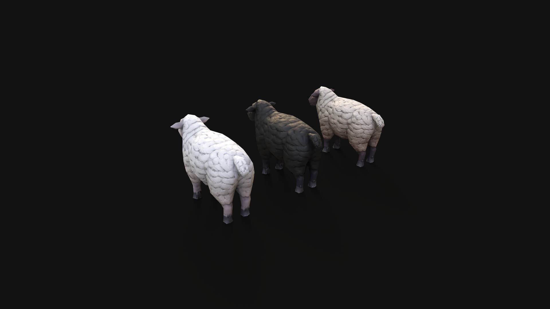 Mobile Sheep - 3D Model by Game-Ready Studios