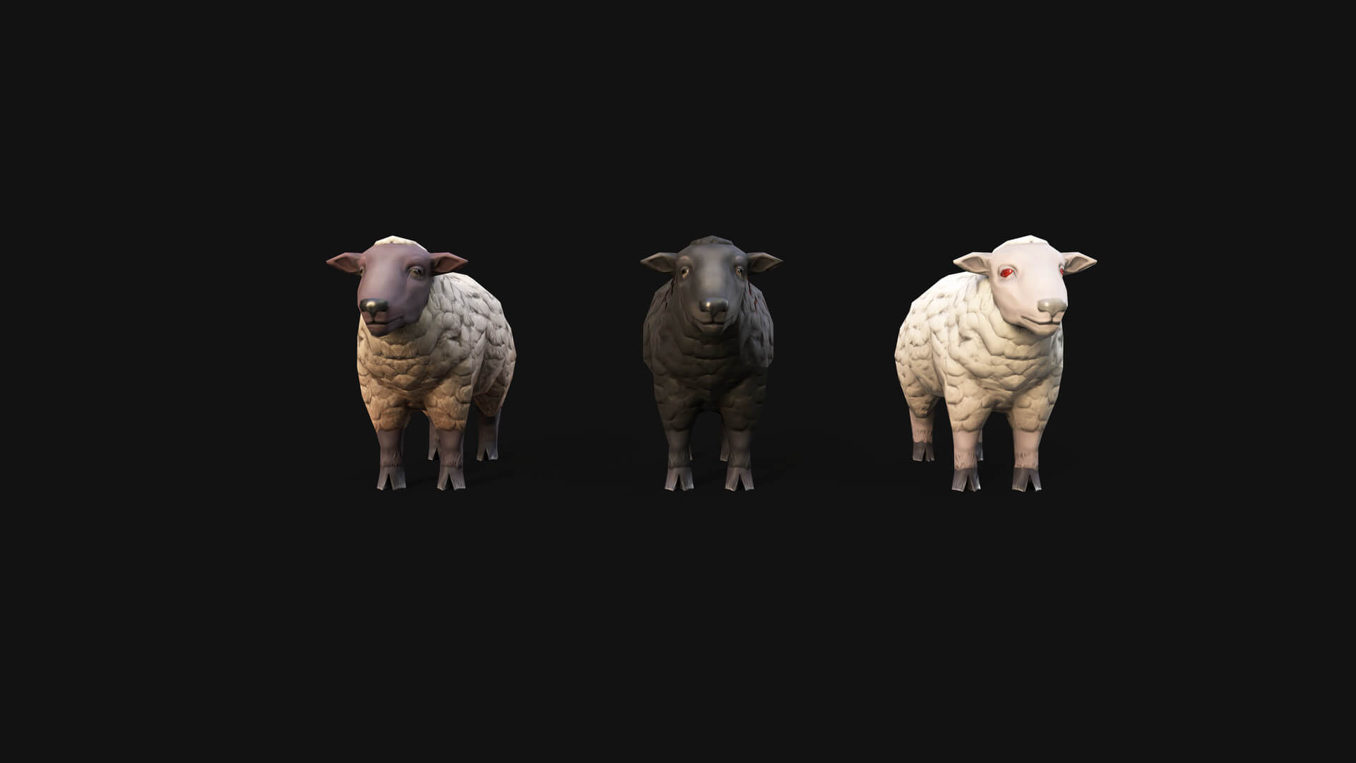 Mobile Sheep - 3D Model by Game-Ready Studios