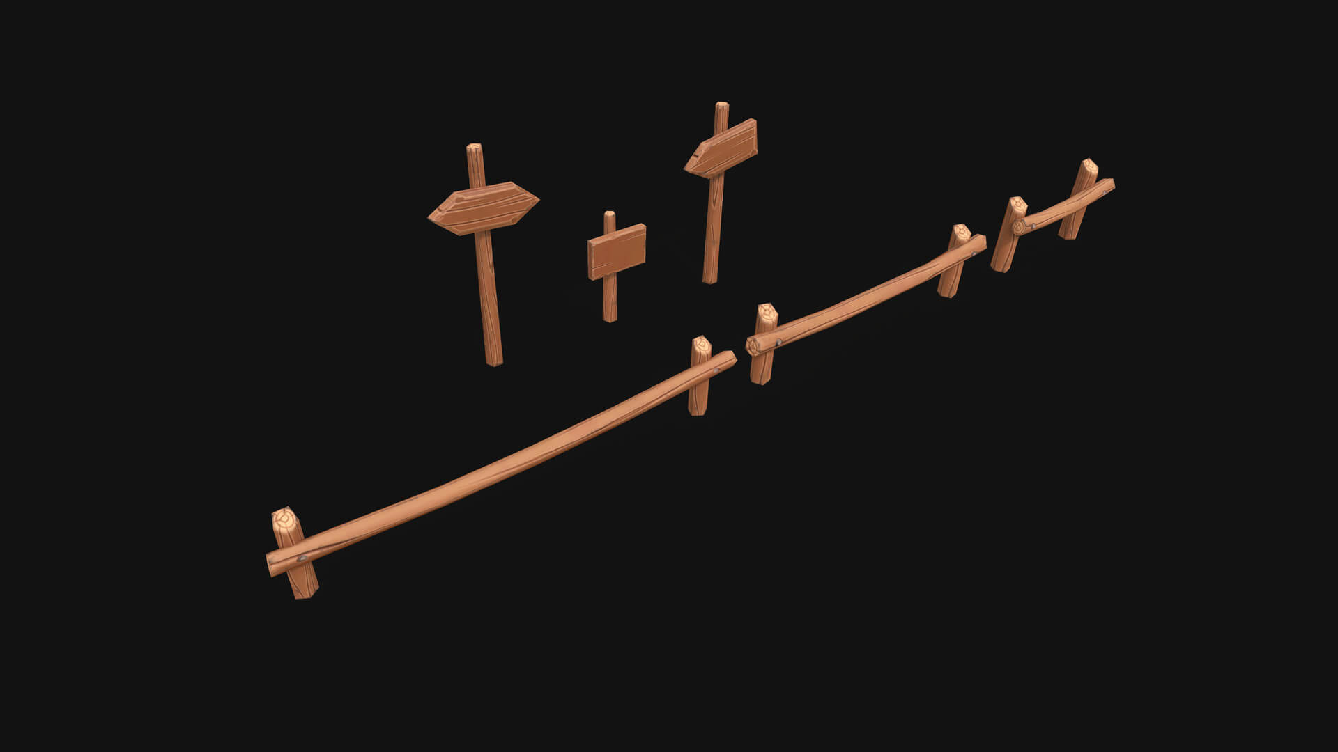 Mobile Village Props - 3D Model by Game-Ready Studios