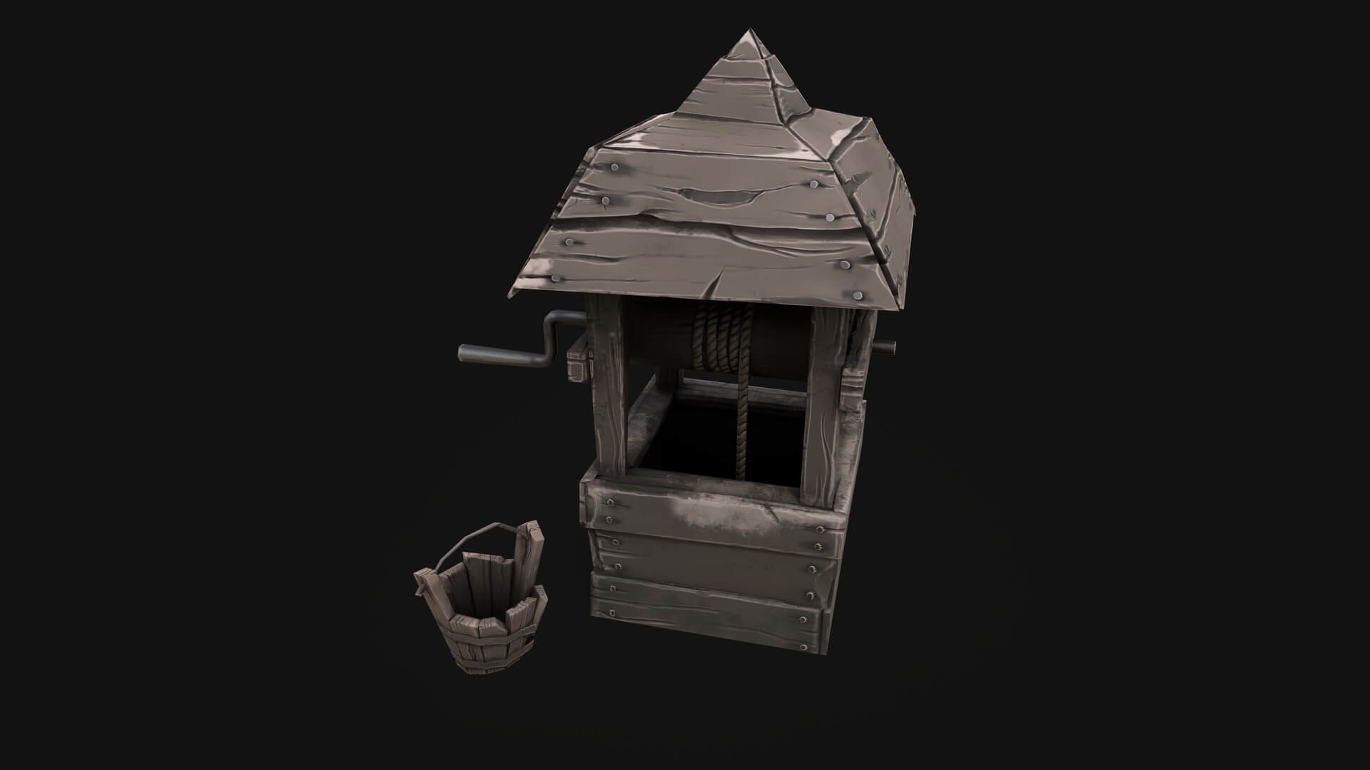 Mobile Village Props - 3D Model by Game-Ready Studios