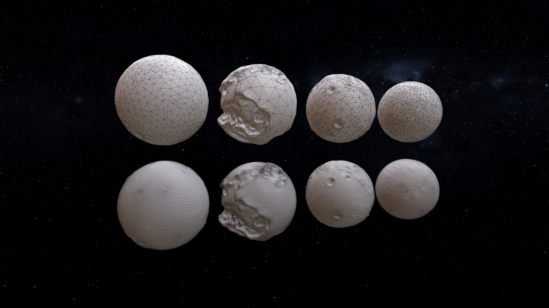 Planets Collection - 3D Model by Game-Ready Studios