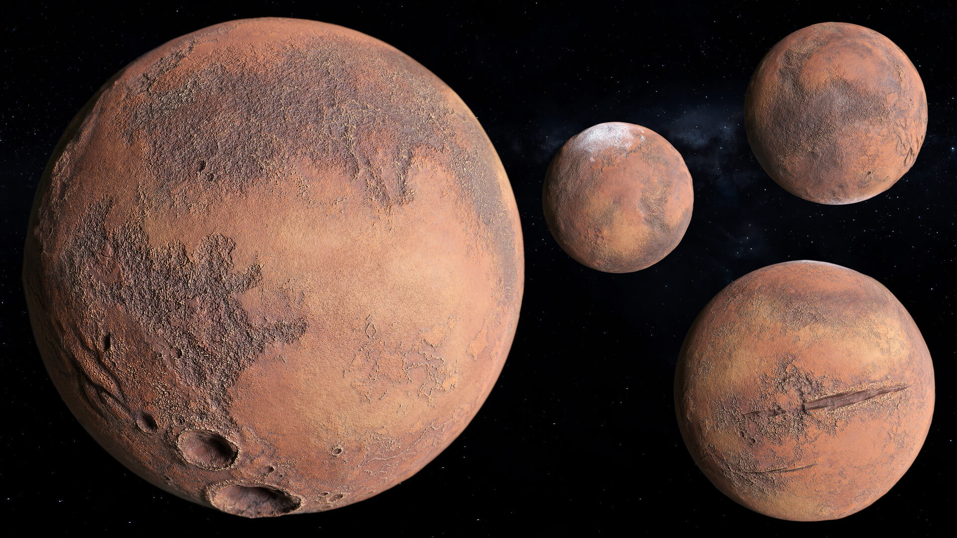 Red Desert Planet - 3D Model by Game-Ready Studios