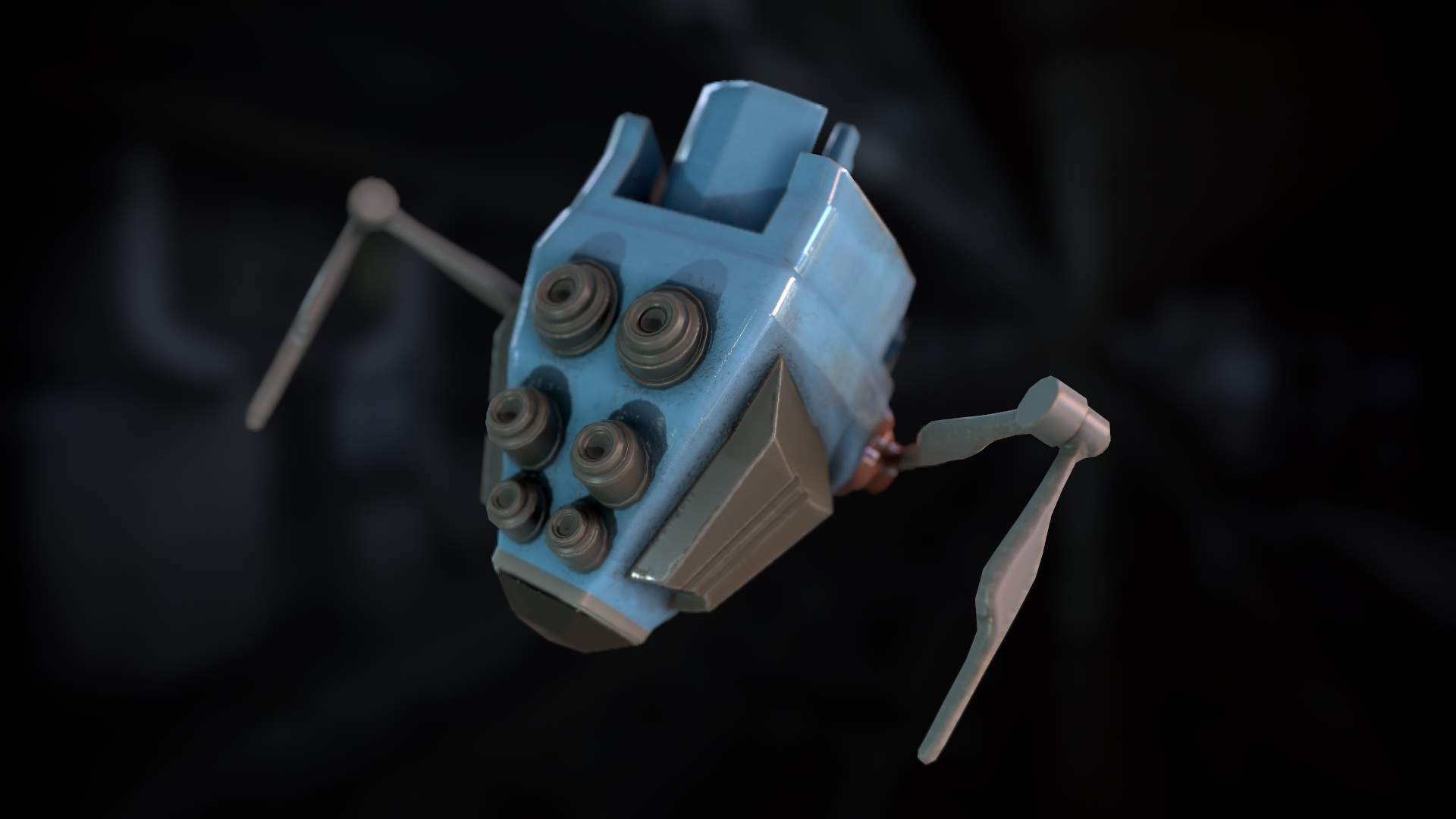 Robot Welder - 3D Model by Game-Ready Studios