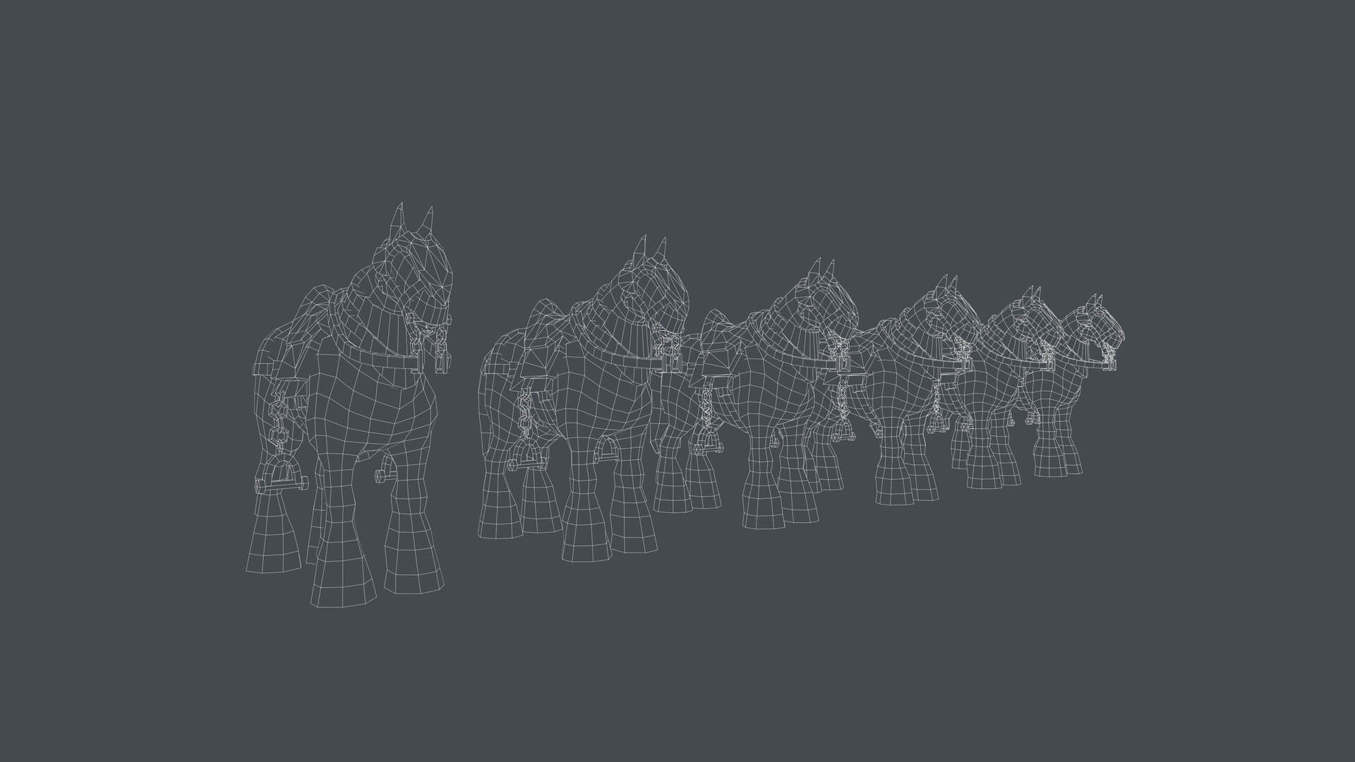 Stylized Horse - 3D Model by Game-Ready Studios