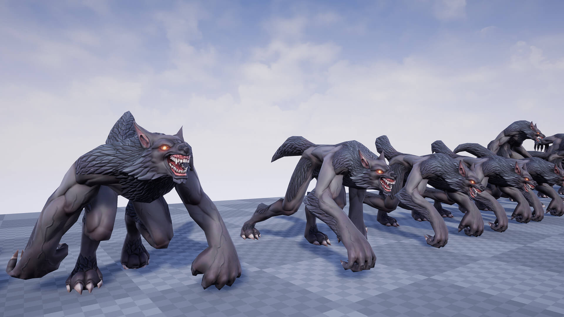 Stylized Werewolf - 3D Model by Game-Ready Studios