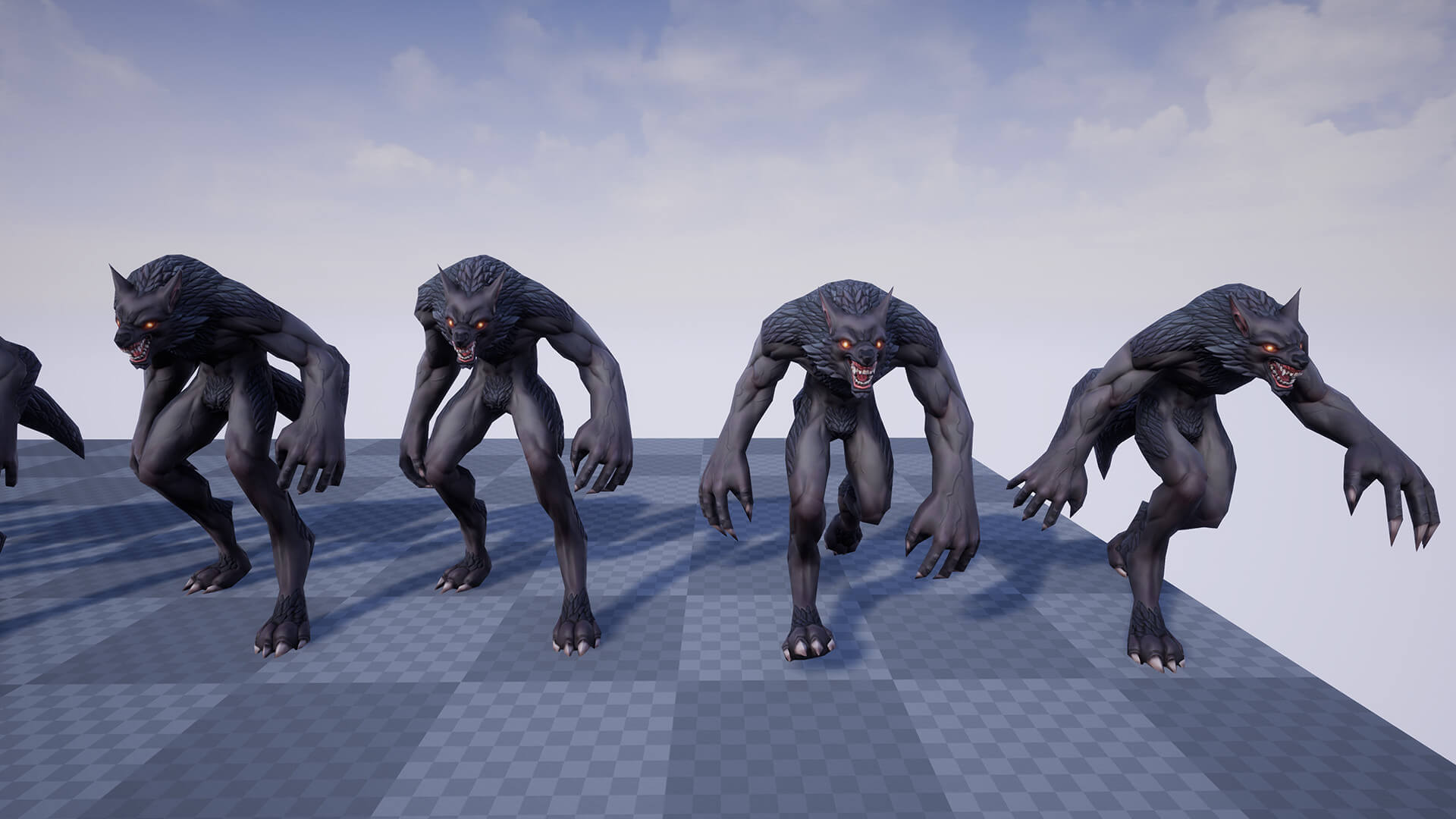 Stylized Werewolf - 3D Model by Game-Ready Studios