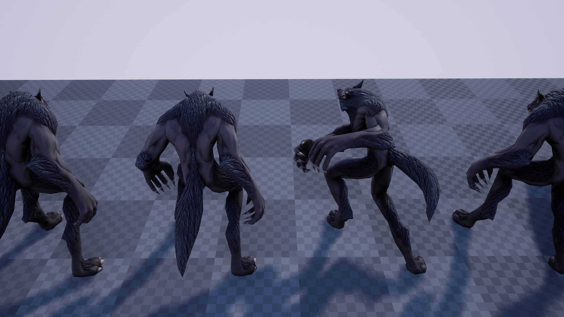 Stylized Werewolf - 3D Model by Game-Ready Studios
