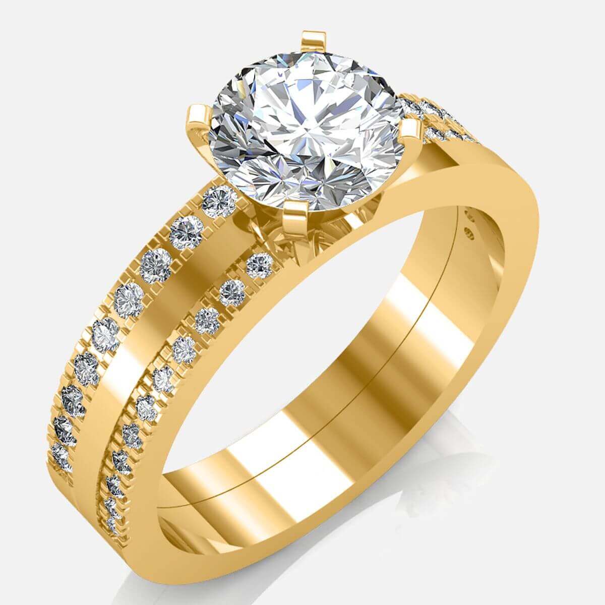 Diamond Ring - 3D Model by gauravg18
