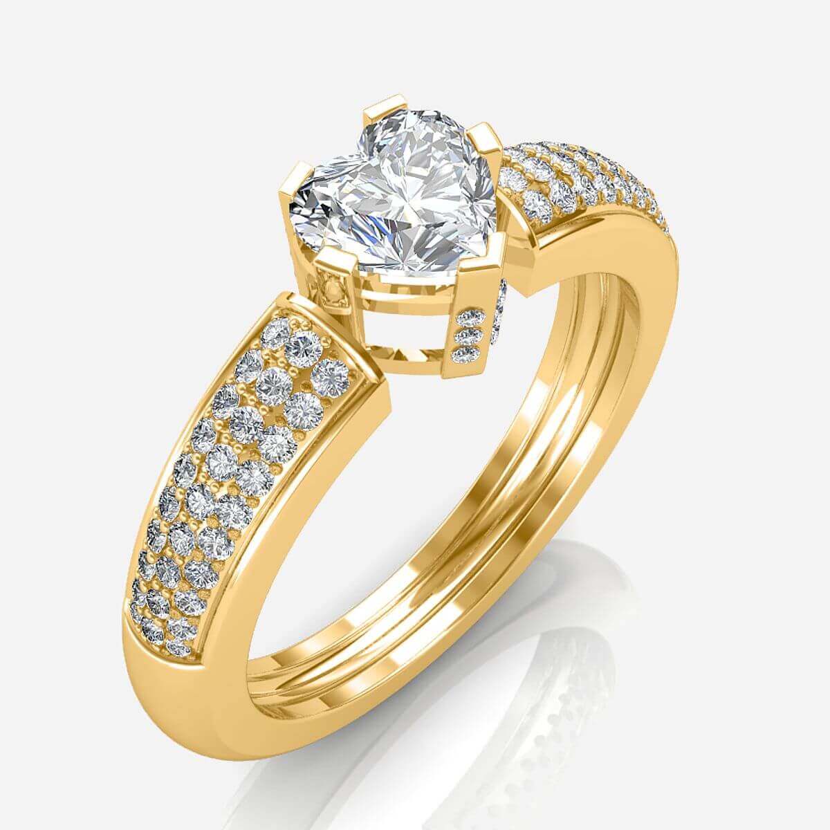 Diamond Ring - 3D Model by gauravg18