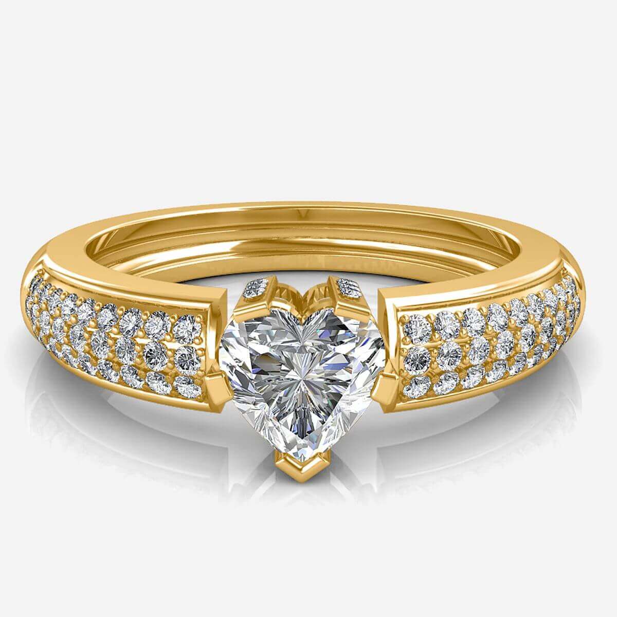 Diamond Ring - 3D Model by gauravg18