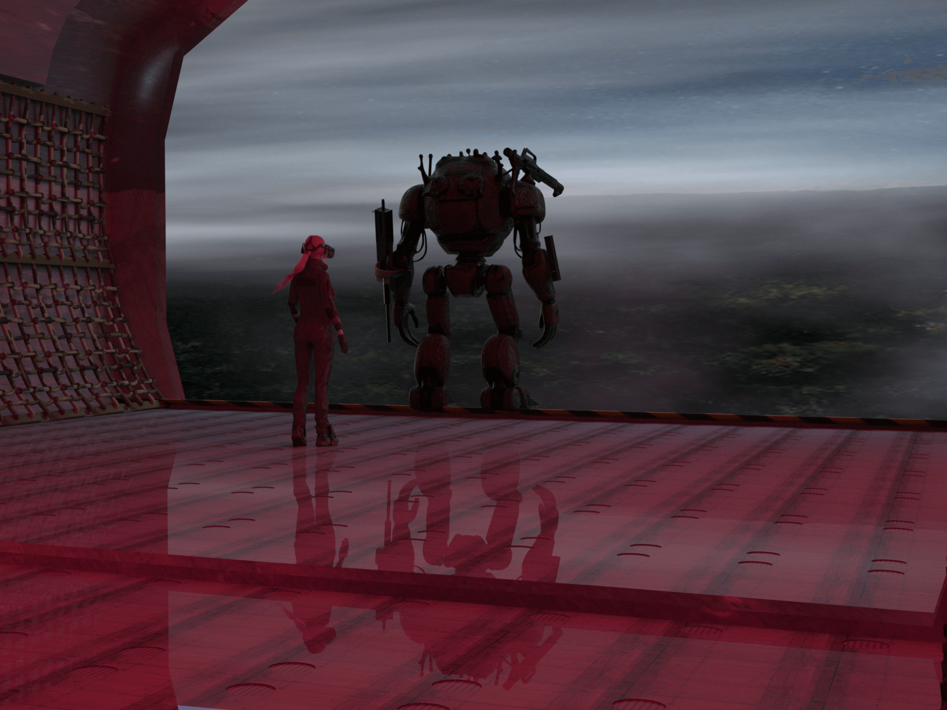 Bot 900 Freebie - Free Daz Content by gendragon3d