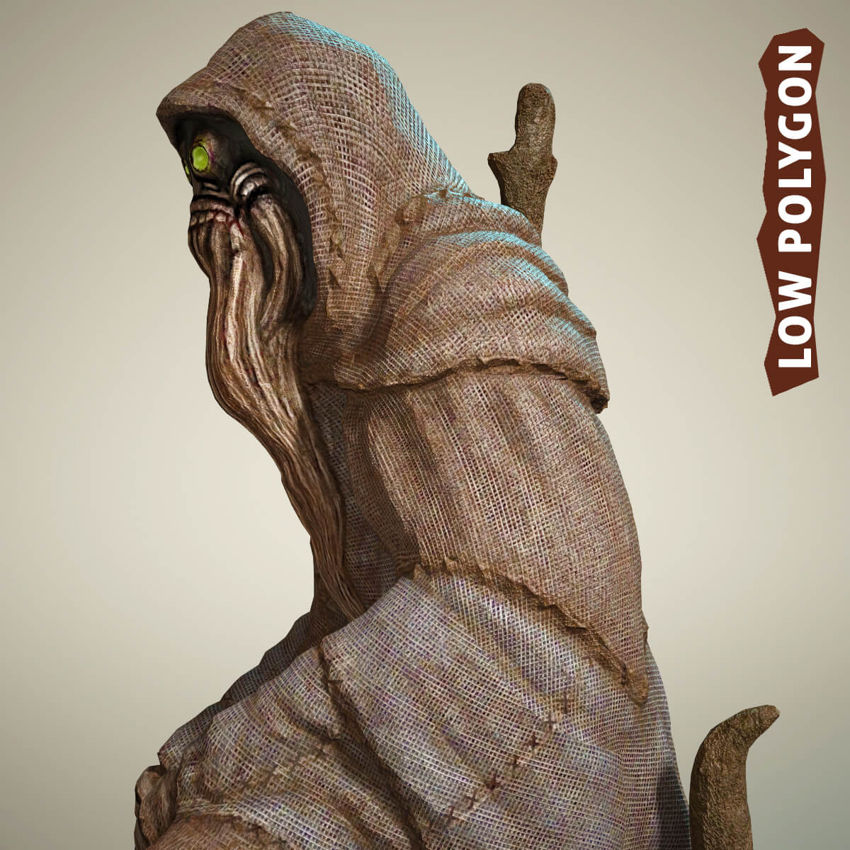 Desert Creature Sculpture - Free 3D Model by gendragon3d