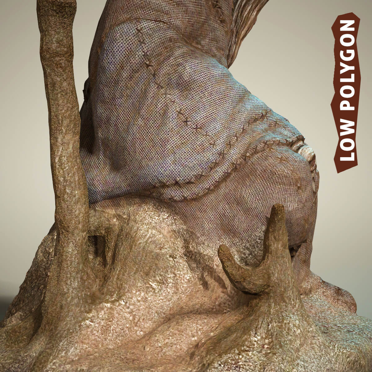 Desert Creature Sculpture - Free 3D Model by gendragon3d