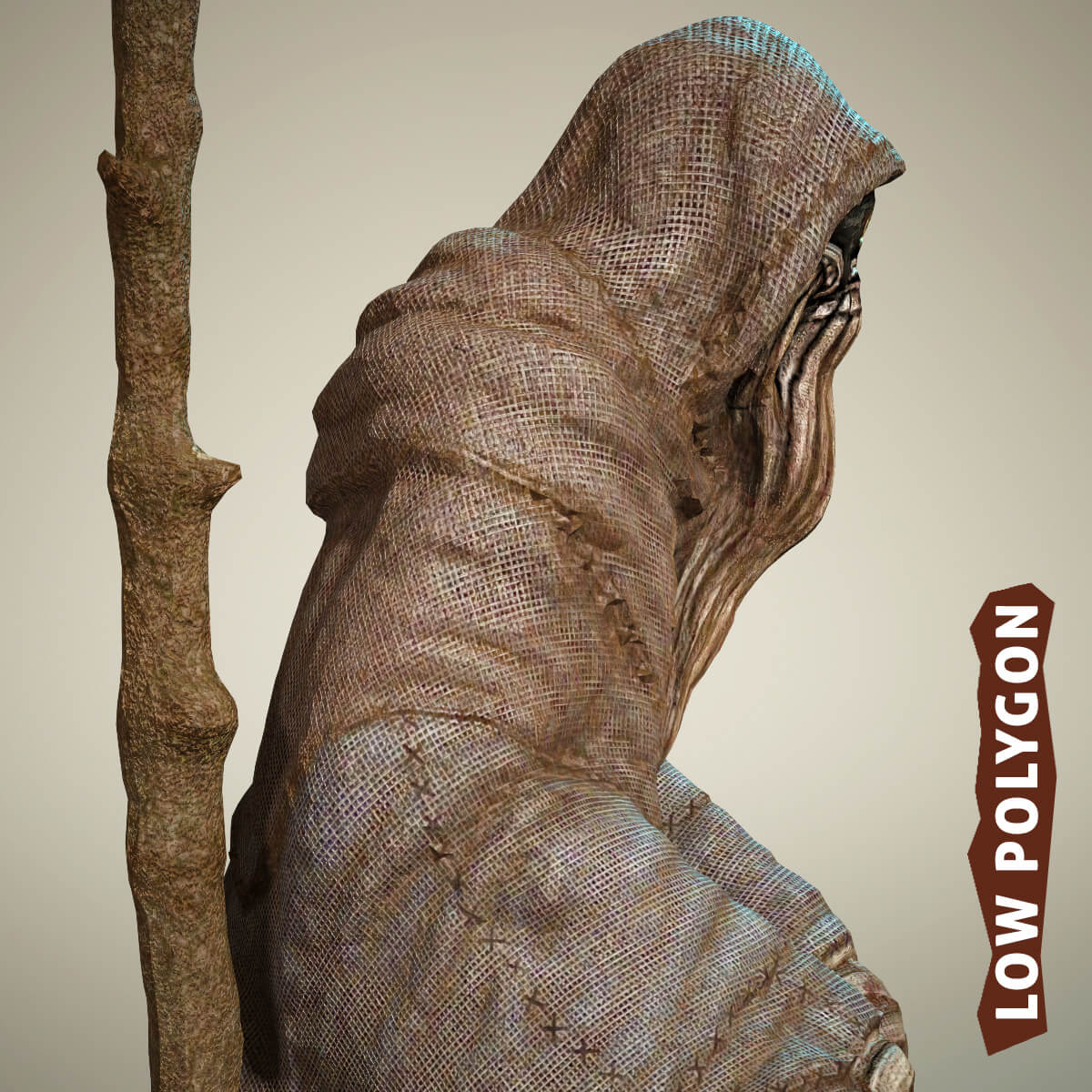 Desert Creature Sculpture - Free 3D Model by gendragon3d