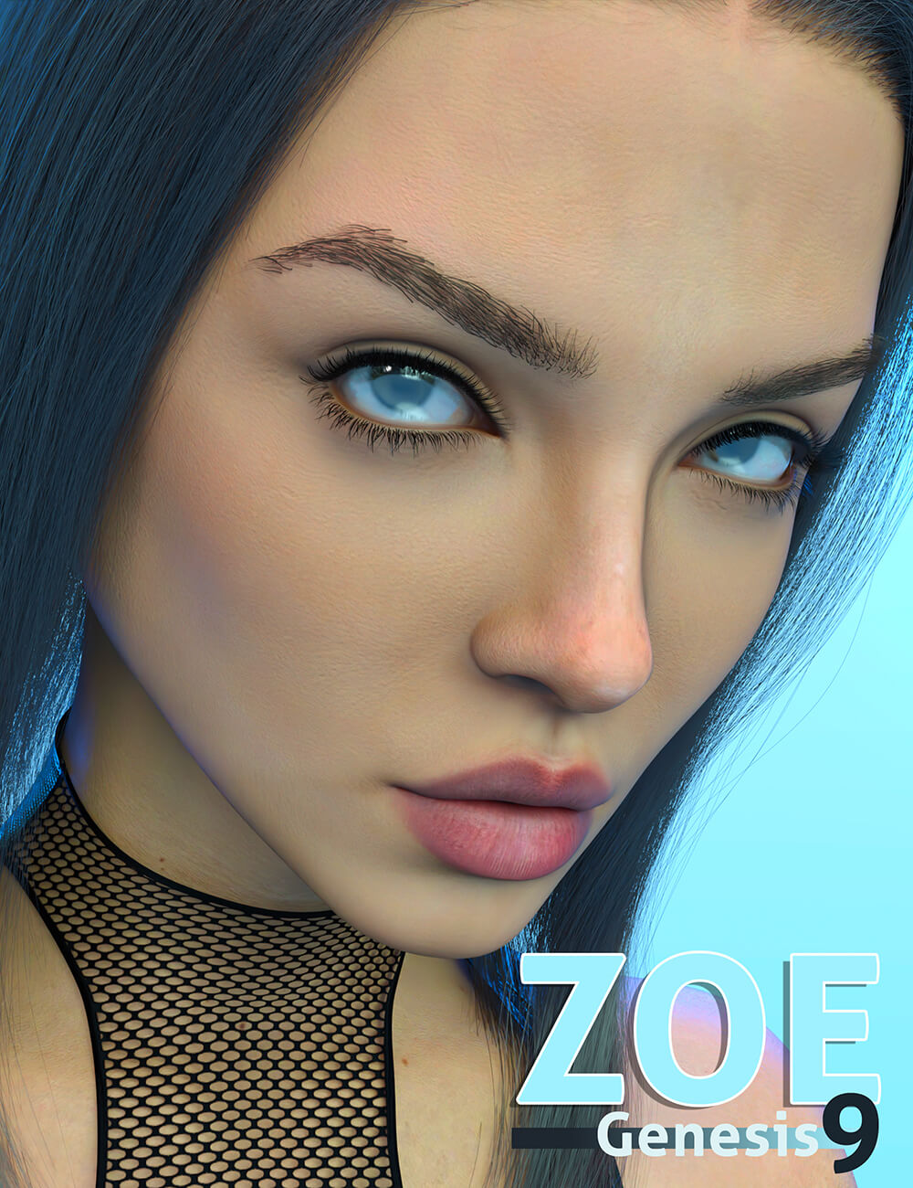 G3D Zoe for Genesis 9 - Daz Content by gendragon3d