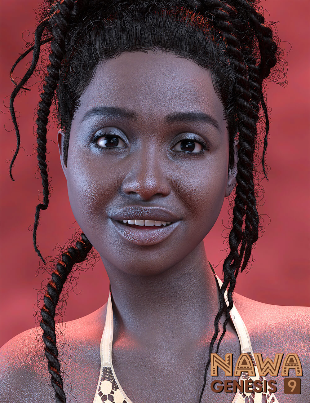 Nawa for Genesis 9 - Buy Now - 40% Off - Limited Time 3D Render