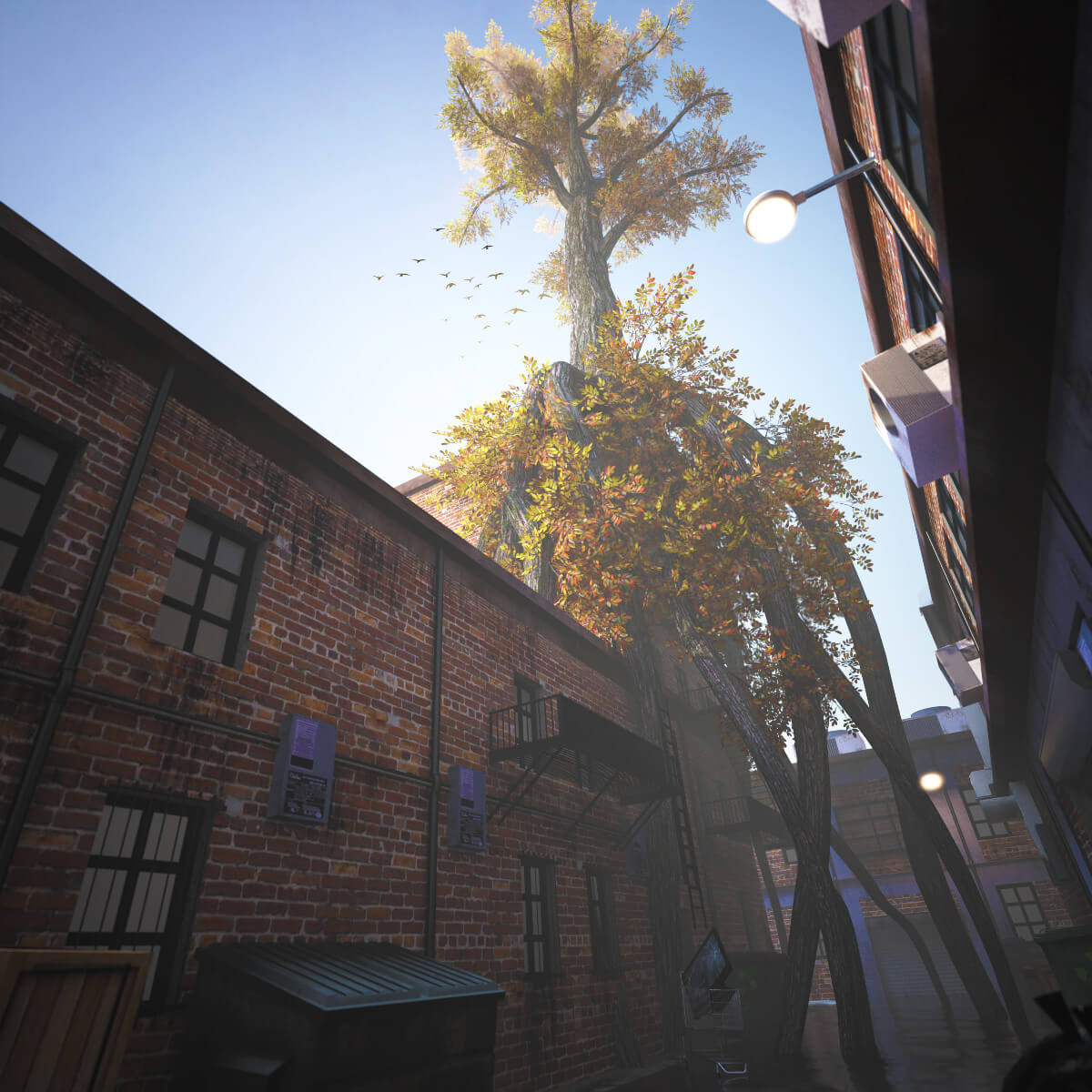 The Queen of Trees 3D Render, Digital Art by gendragon3d