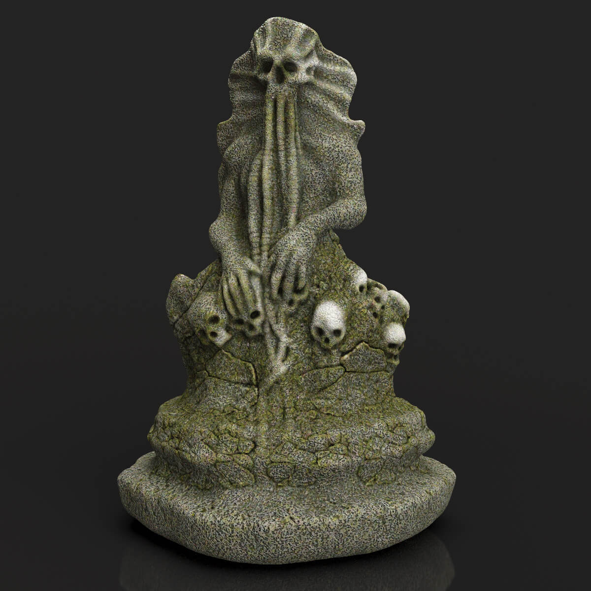 Stranger Statue - Free 3D Model by gendragon3d