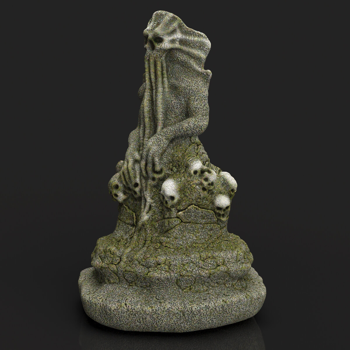 Stranger Statue - Free 3D Model by gendragon3d