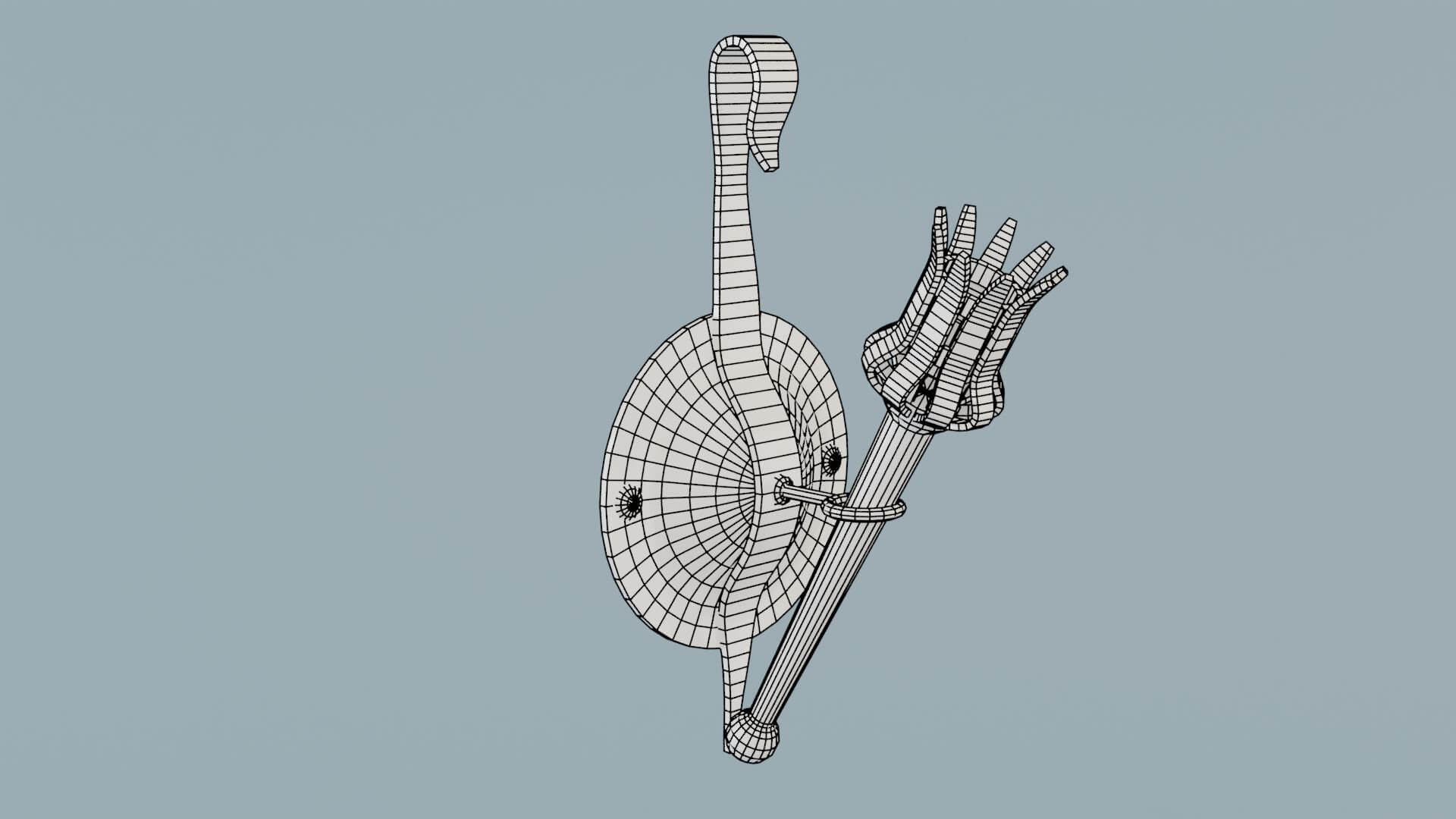 Stylized Torch - 3D Model by GeneGrad