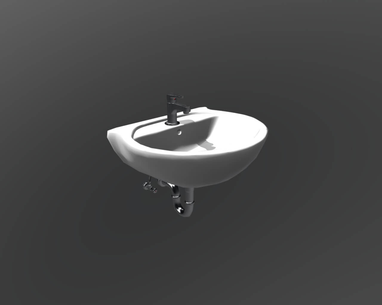 Bathroom Sink - 3D Model by generalp
