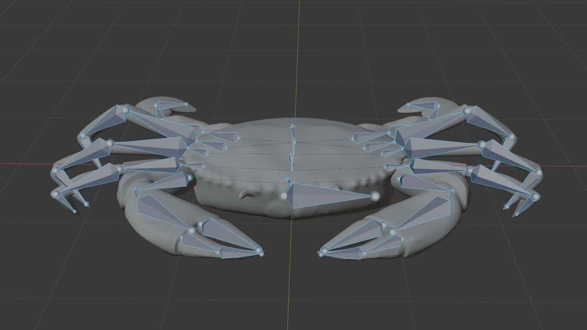 Crab - 3D Model by george55555