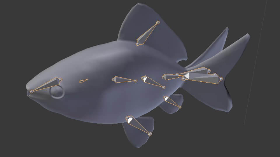 Goldfish - 3D Model by george55555