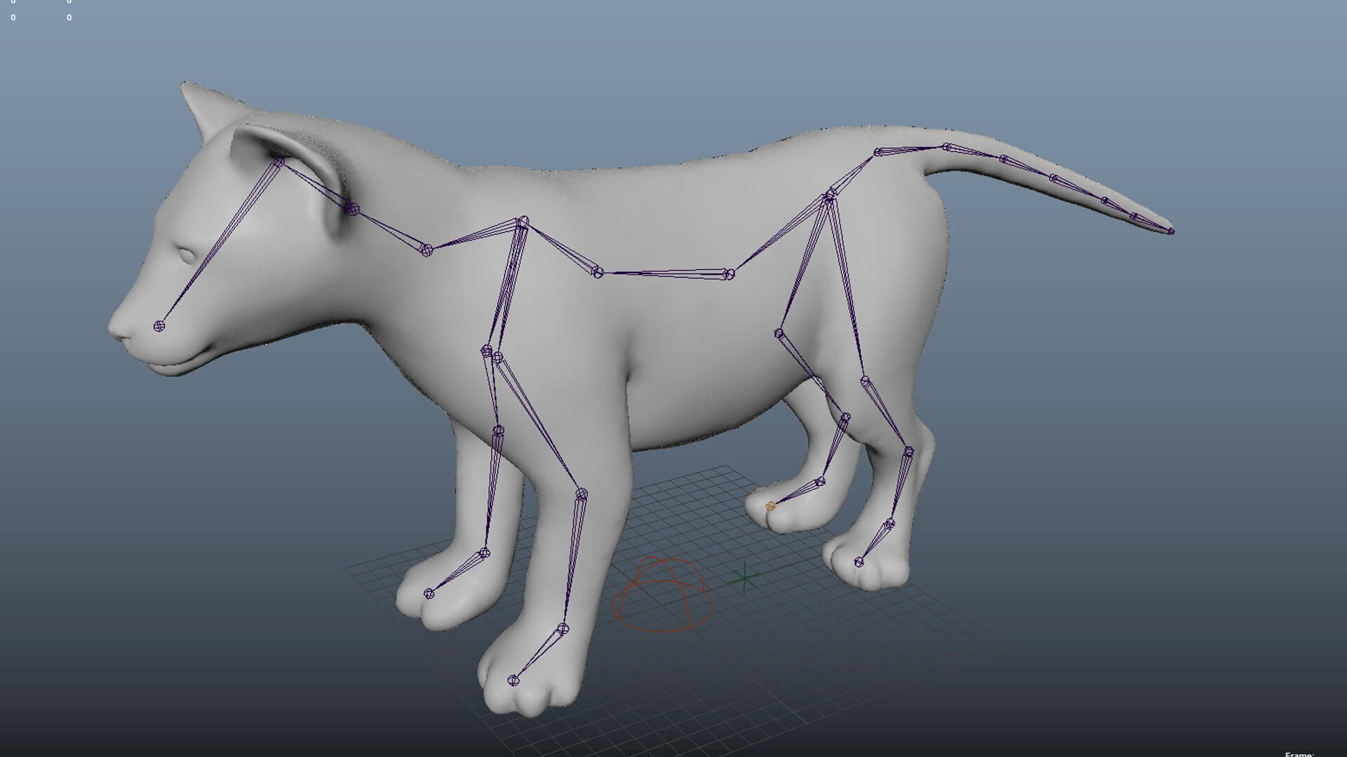 Lion Cub - 3D Model by george55555