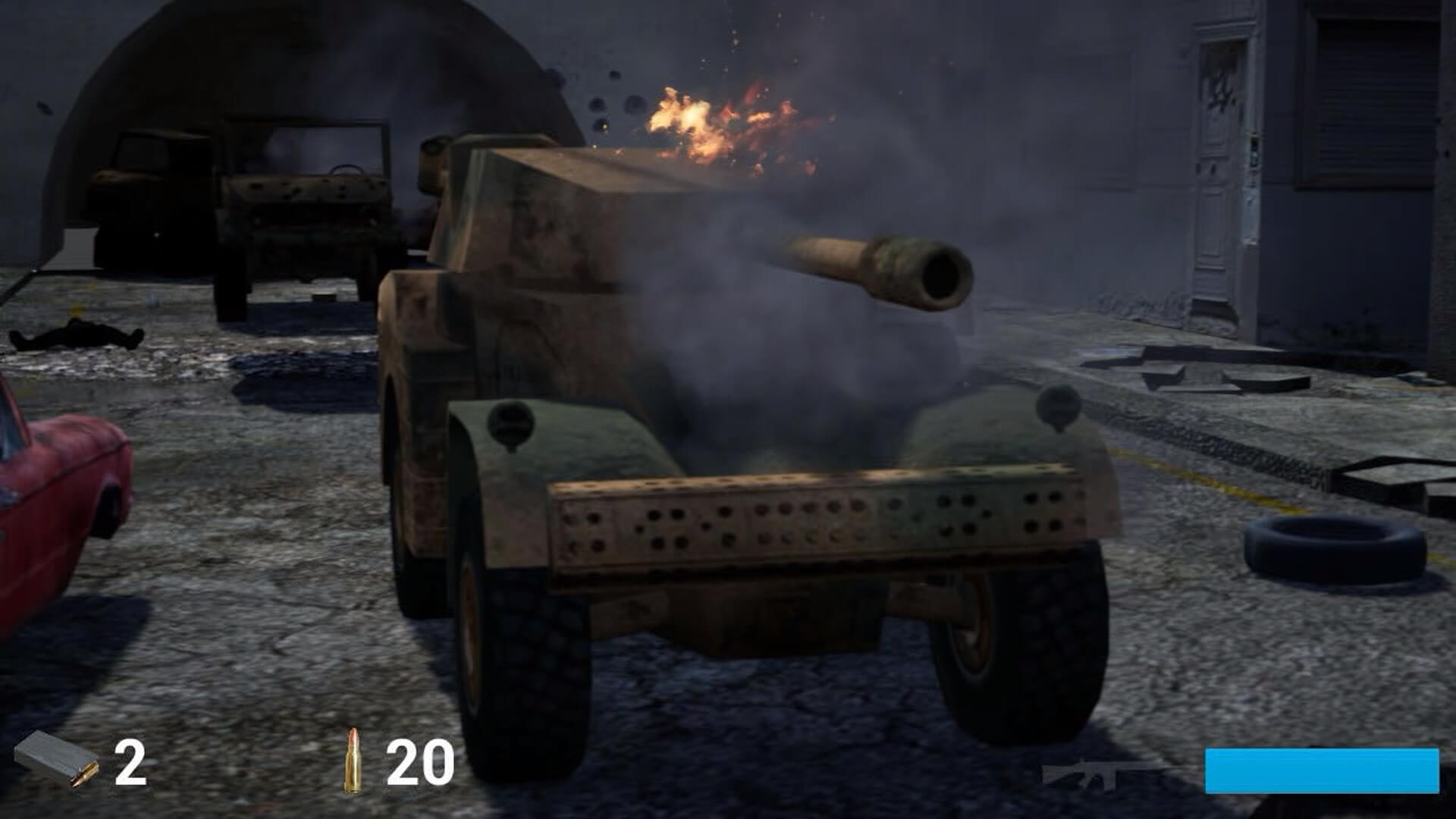 Panhard AML 3D Render, Digital Art by gerardo