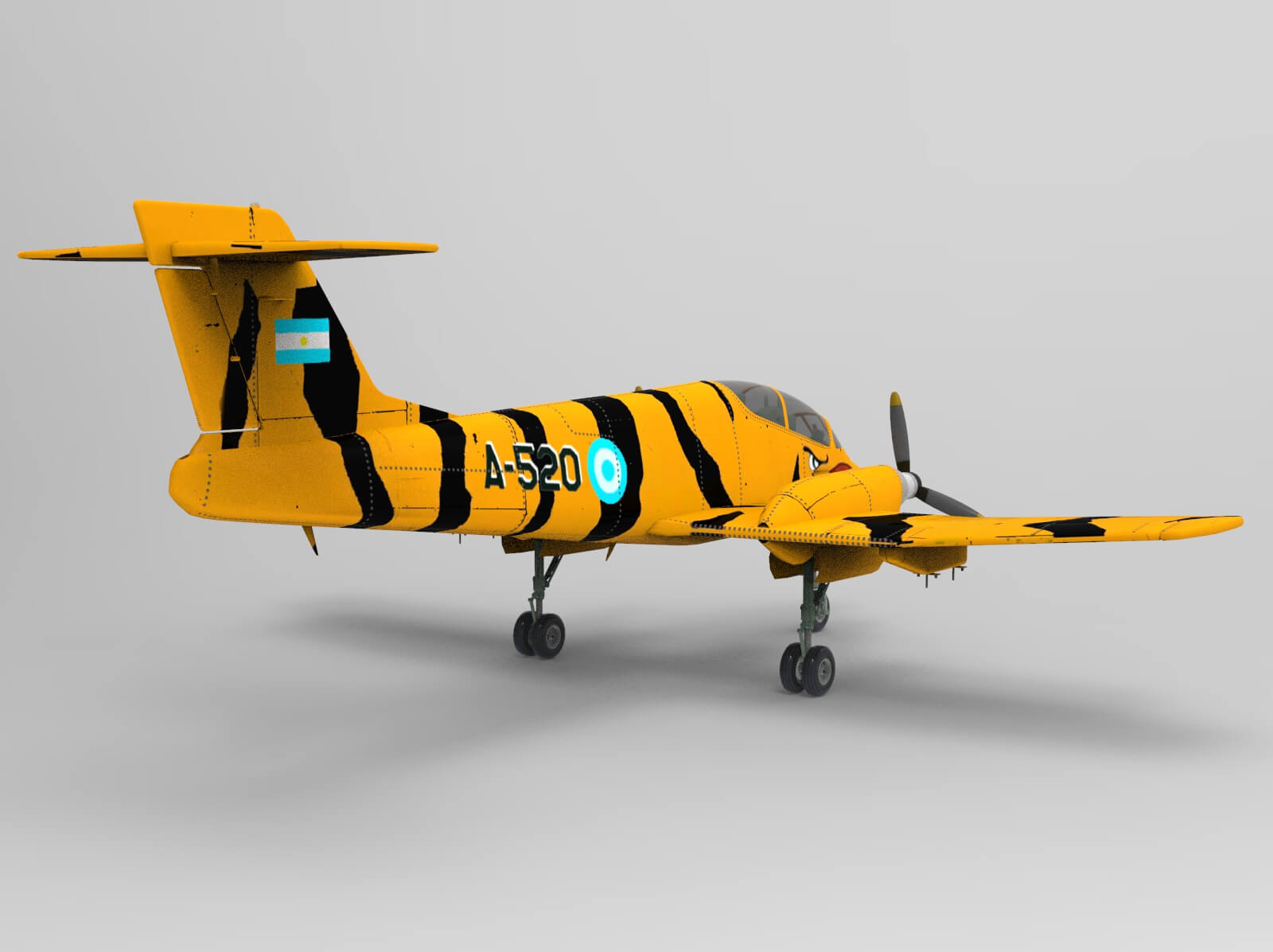 Pucar 3D Render | RenderHub Gallery