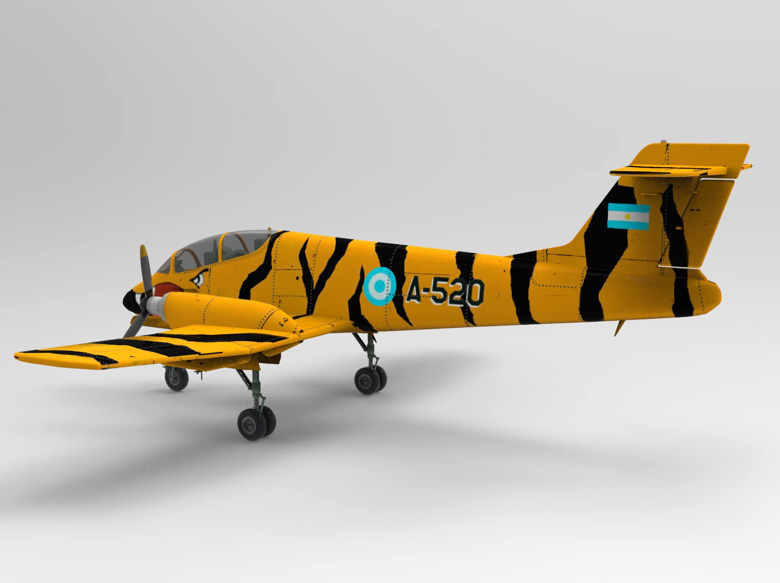 Pucar 3D Render, Digital Art by gerardo