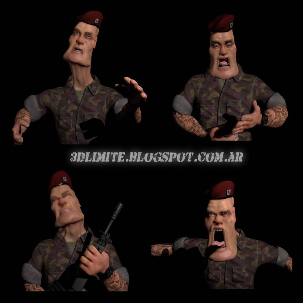 Simple soldier... 3D Render | RenderHub Gallery