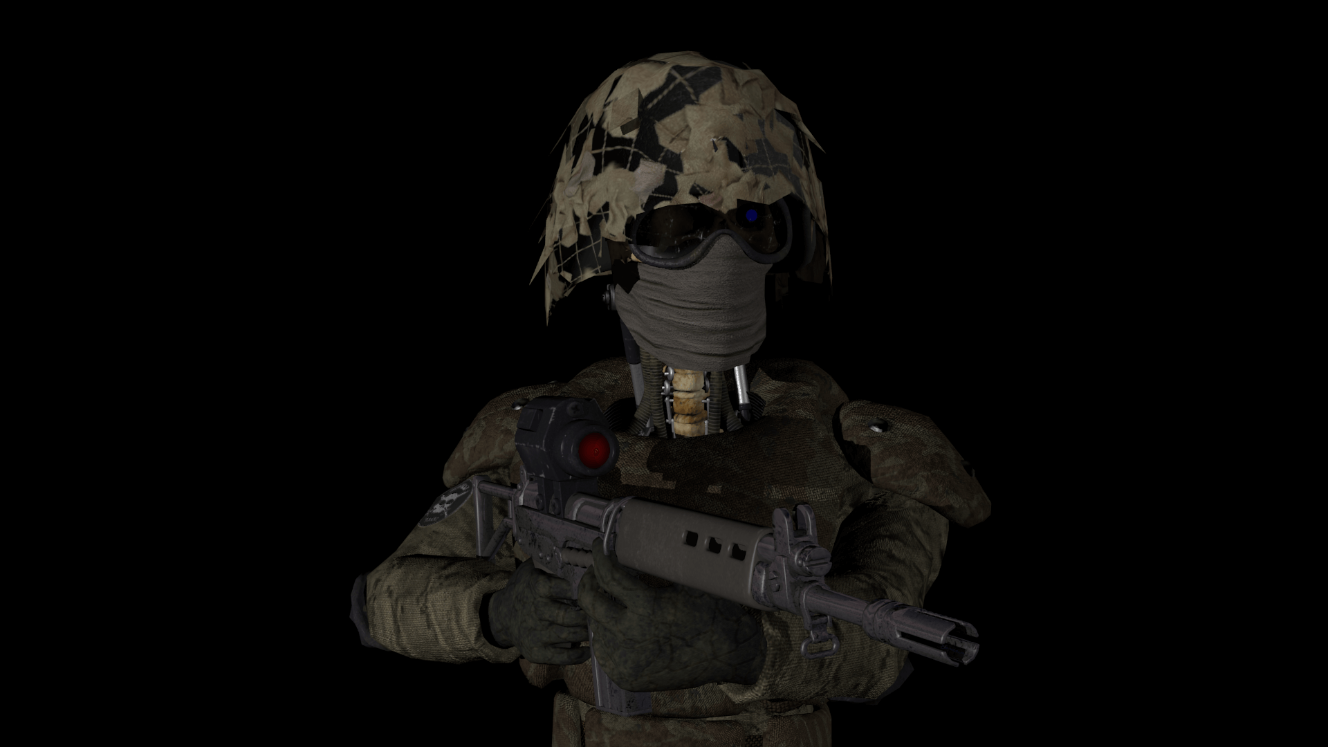 Skeleton-warrior 2.0 3D Render | RenderHub Gallery