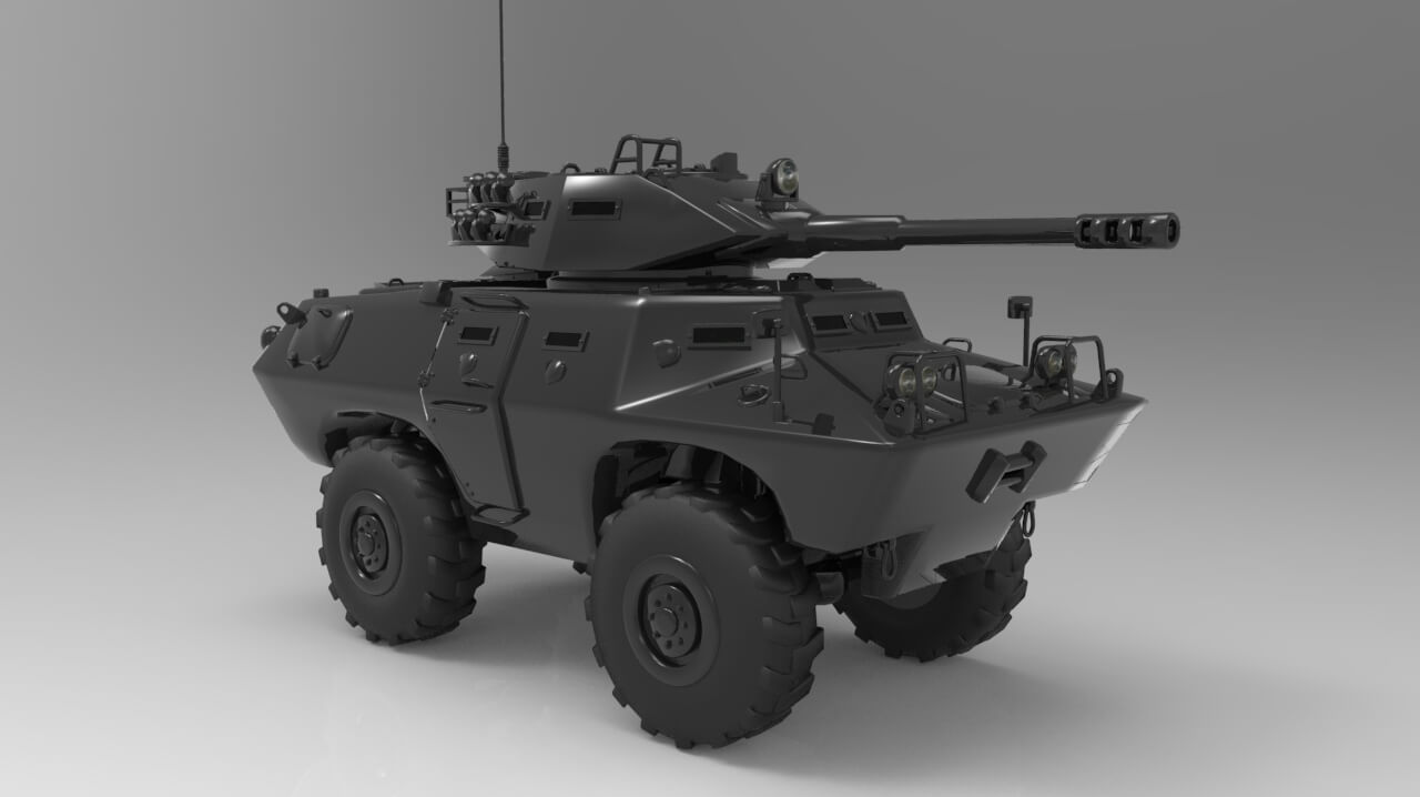 VAP Commando v150 3D Render, Digital Art by gerardo