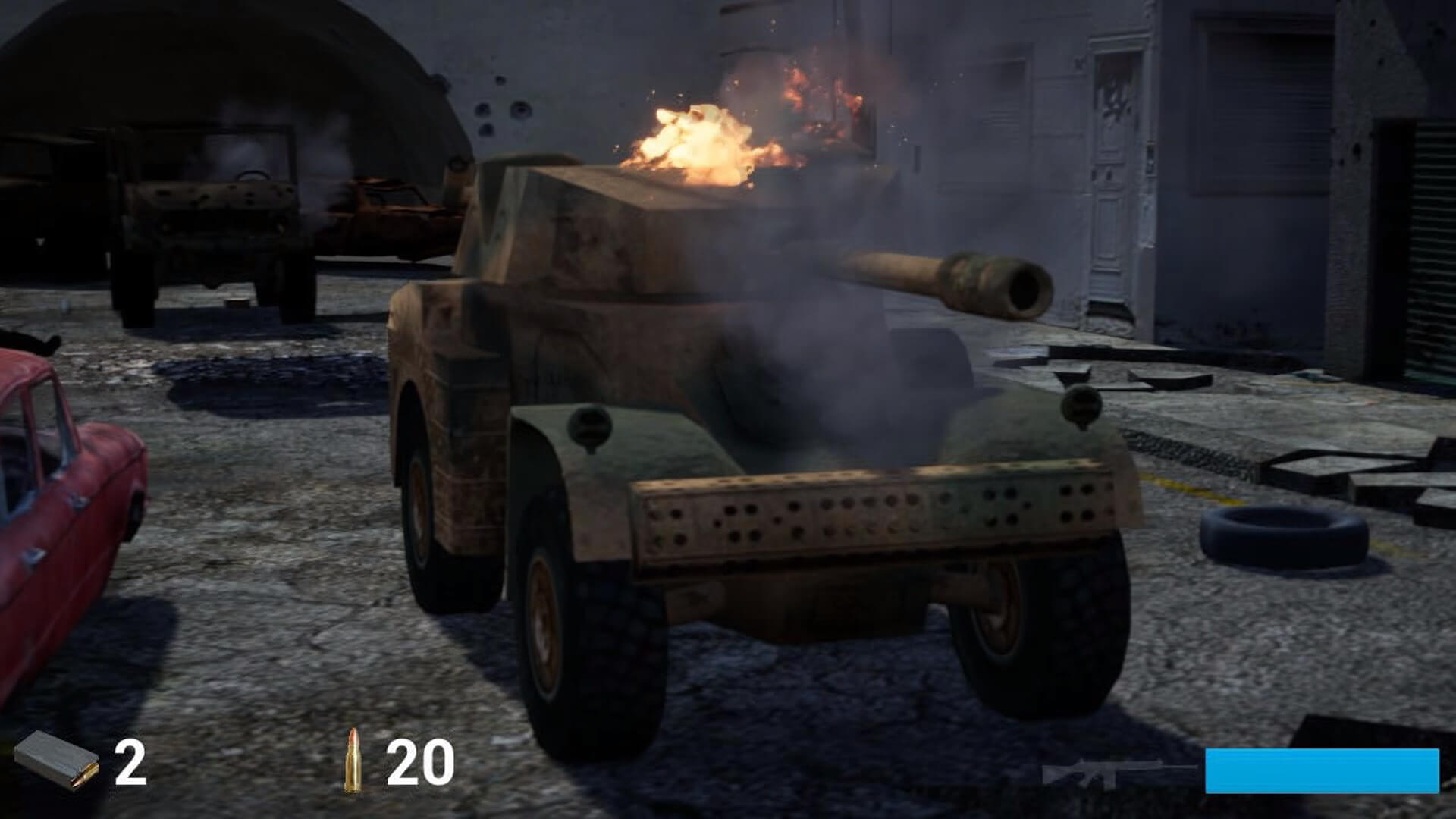 Panhard Aml Military Vehicle - 3D Model by gerardo