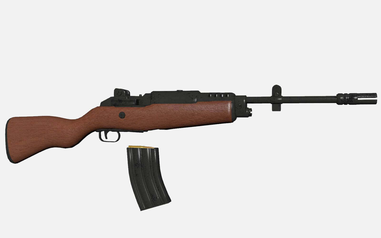 Ruger Mini 14 - 3D Model by gerardo